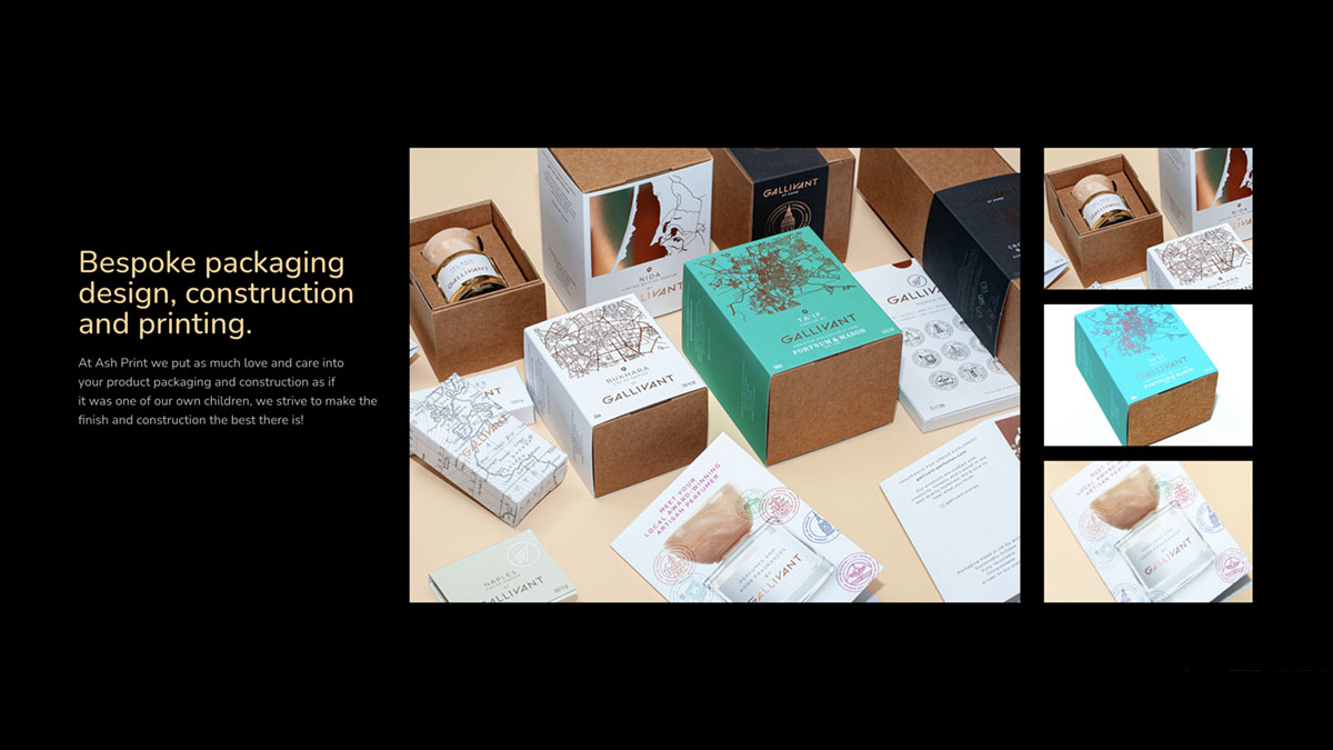 Print Services & Custom Packaging based in Maidstone | Ash Print